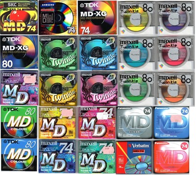 Blank MiniDiscs for sale | Shop with Afterpay | eBay AU