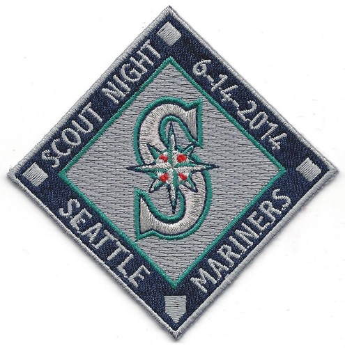 Seattle Mariners 2014 Scout Night patch | eBay