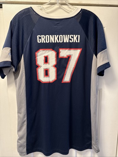 Majestic Fan Fashion New England Patriots Gronkowski Jersey Women’s ...