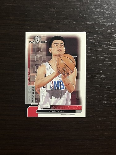 2002-03 Upper Deck MVP YAO MING Rookie RC Card #193 Houston Rockets | eBay