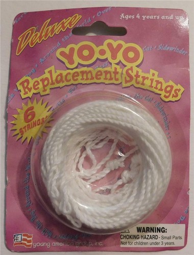 Deluxe Yo Yo Replacement Strings Original Package of 6 from 1999 | eBay