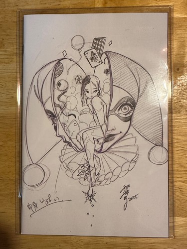 Deadpool/Batman 1 Peach Momoko NYCC Exclusive Sketch Variant LTD 700 | eBay