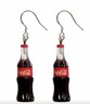 Funky Novelty COKE BOTTLE EARRINGS-Coca Cola Punk Soda Pop Charm ...