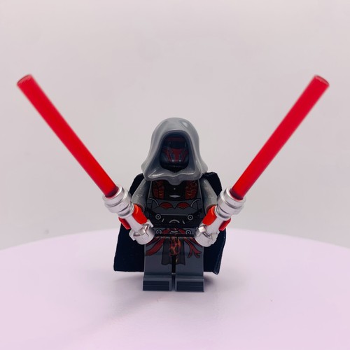 LEGO Star Wars Custom UV - Darth Raven Gray/Red - Made by brickluv | eBay