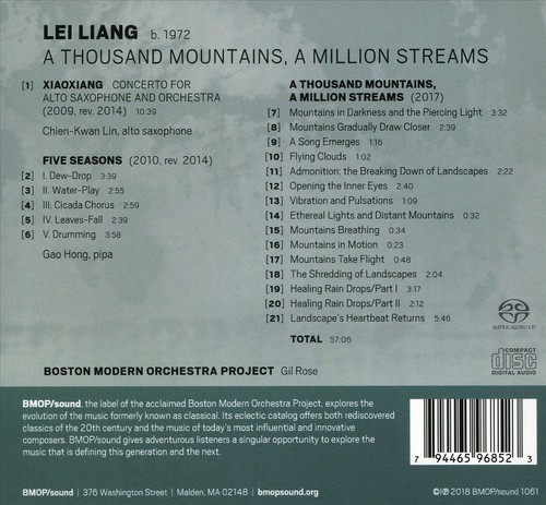 BOSTON MODERN ORCHESTRA PROJECT/GAO HONG/CHIEN-KWAN LIN/GIL ROSE LEI ...