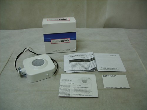ACUITY SENSOR SWITCH Occupancy Sensor,PIR,2827 sq. ft., CMRB 6 LT ...