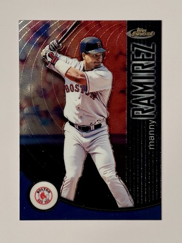 MINT-2001 Topps Finest Manny Ramirez #110 RED SOX | eBay