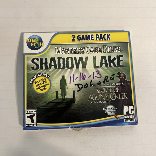 Mystery Case Files: Shadow Lake/Cursed Memories: Secret of Agony Creek ...