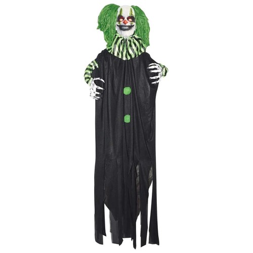 Sunstar Industries 4 Foot Light Up Hanging Scary Clown Haunted House ...