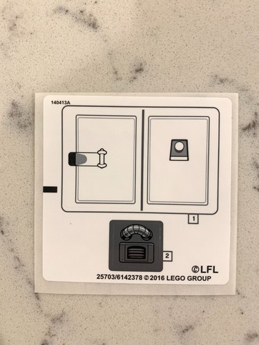 LEGO STICKER SHEET for 75138 Hoth Attack, New & Genuine | eBay