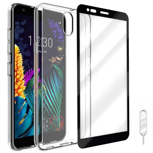 Waterproof Transparent TPU Case+Screen Protector for LG Tribute Royal ...