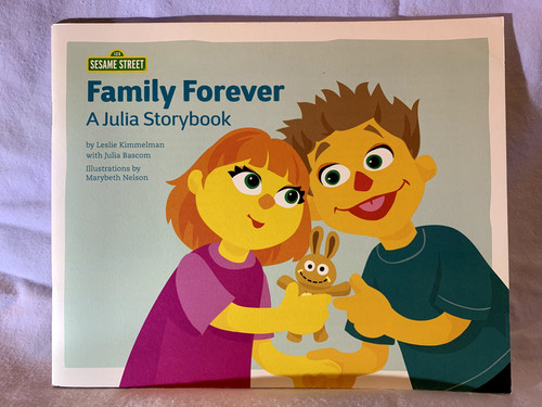 Sesame Street Family Forever A Julia Storybook Autism Awareness Book | eBay