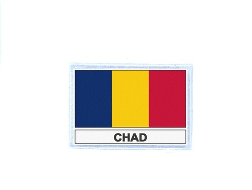 Patch Badge Printed Flag Td Chad | eBay