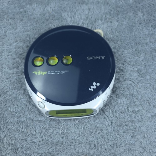 Sony CD Walkman D-EJ360 Portable CD Player G-Protection LCD CD-R/RW ...