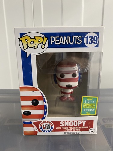 Peanuts Snoopy 2016 Summer Con Exclusive Funko Pop! Vinyl #139 | eBay