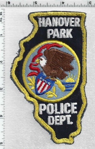 Hanover Park Police (Illinois) 1st Issue Uniform TakeOff Shoulder Patch ...