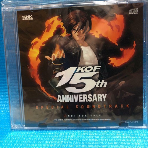 THE KING OF FIGHTER KOF 15TH ANNIVERSARY SPECIAL SOUNDTRACK NOT FOR ...