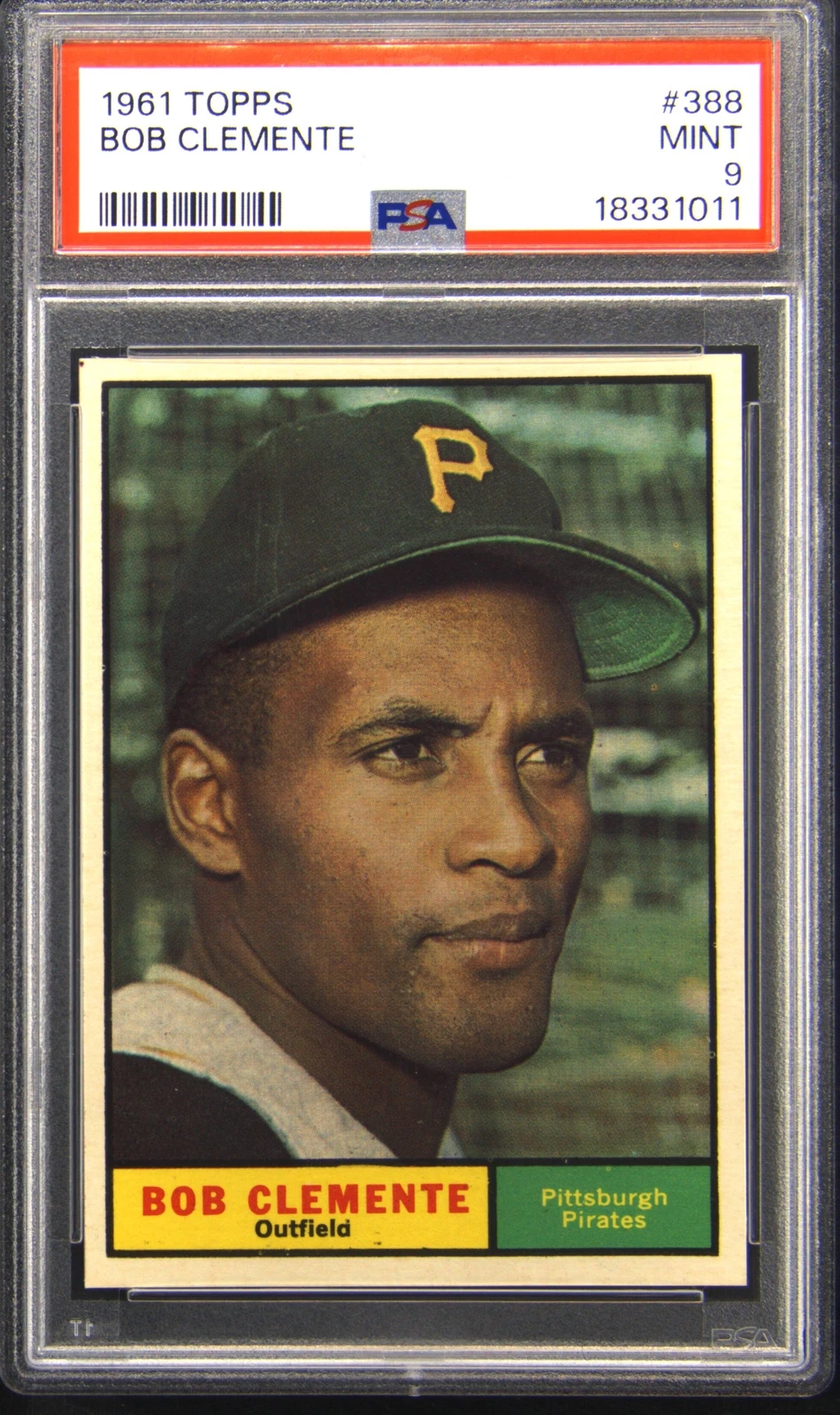 Roberto Clemente 1961 Topps #388 Base Price Guide - Sports Card Investor