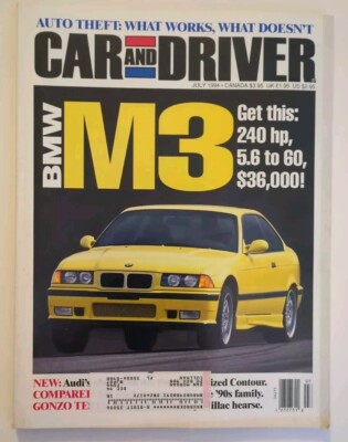 Car and Driver Monthly Cars, 1990s Magazines for sale | eBay