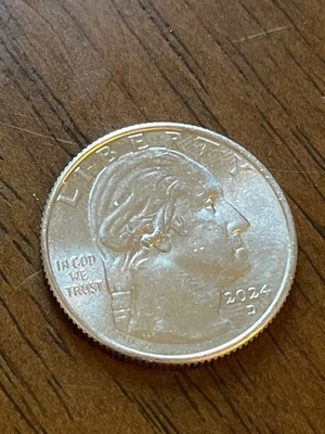 RARE 2024 D Error Rev. P. Murray Hope Quarter, In Cod We