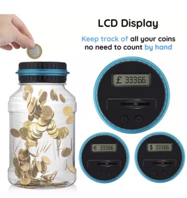 Coin Counter Money Box for sale | eBay