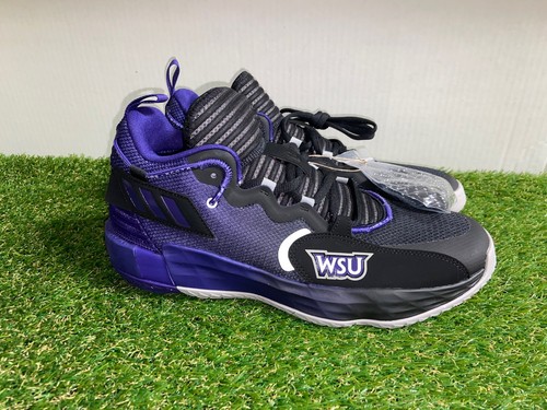 Adidas Dame 7 Weber State Sample WSU Mens Size 12.5 Basketball Shoes ...