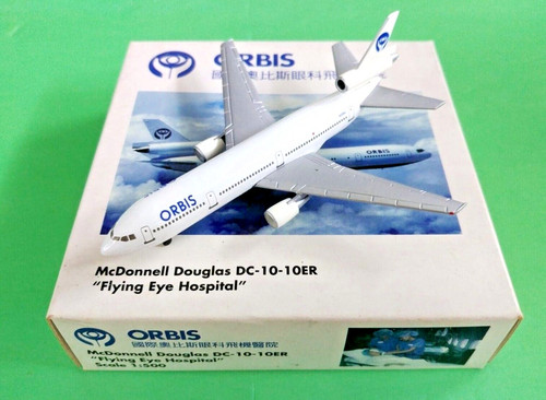 Hogan Wings 1:500 ORBIS DC-10-10ER Flying Eye Hospital N220AU - Model ...