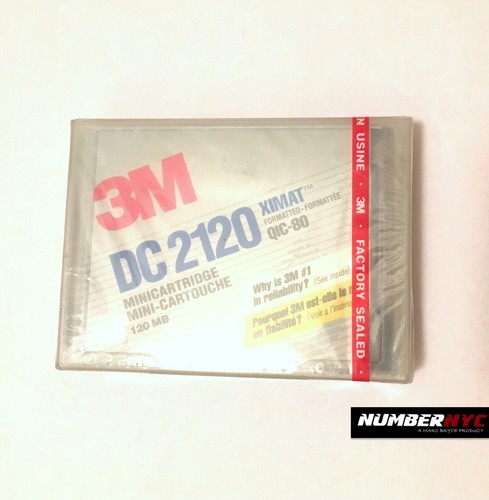 3M DC2120 Mini Data Cartridge 120 Mbytes 2 Boxes of 5 EA for sale ...