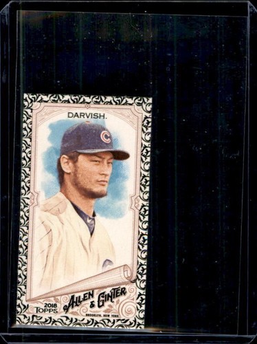 2018 Topps Allen & Ginter's - [Base] - Mini Black #37 - Yu Darvish | eBay
