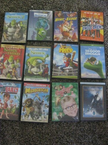Lot Of 12 Classic Action DVD Movies Children Kids Mixed Lot | eBay