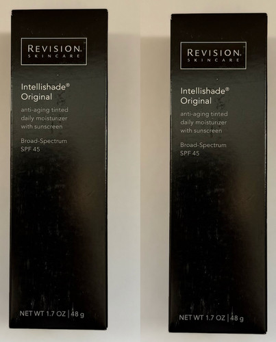 2 pack Revision Skincare Intellishade Original Tinted Moisturizer SPF ...