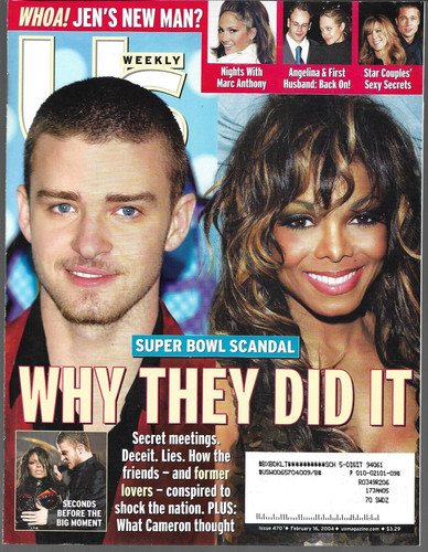 JANET JACKSON - Us Magazine Feb 16, 2004 - 'Why They Did It' ...Hmmmm ...