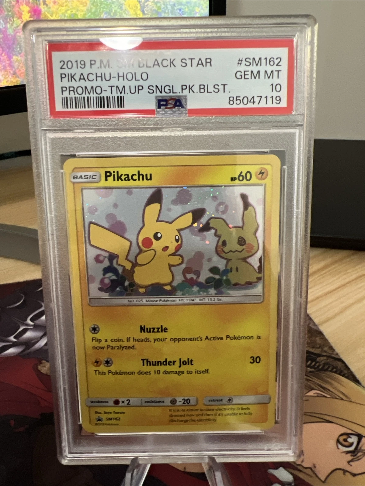 Pikachu 2019 Sun & Moon: Black Star Promo #SM162 Single Pack Blisters ...