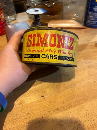 Old Simonize Can | eBay