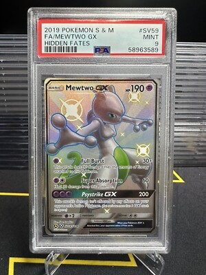 Mewtwo-GX 31 (Hidden Fates 2019) Pokemon Card