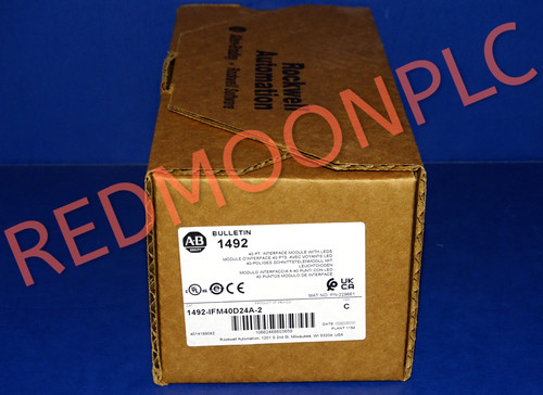 Allen Bradley 1492-IFM40D24A-2 Series C Digital IFM 40 Point 0 MINUTE ...