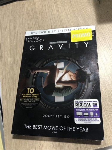 Gravity - DVD By Sandra Bullock,George Clooney - NEW IN PLASTIC | eBay
