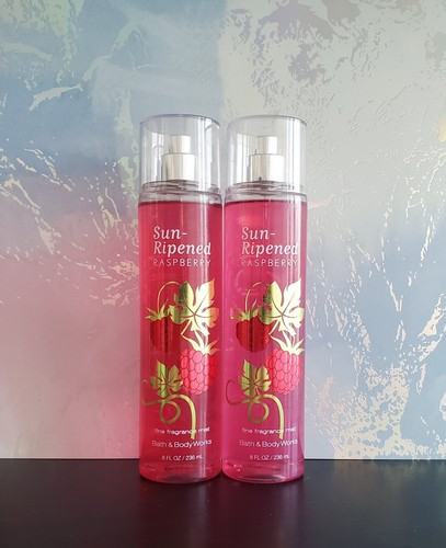 Bath & Body Works SUN RIPENED RASPERRRY Fine Fragrance Mist Retired (2 ...