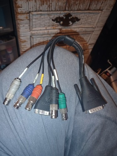 Polycom,2457-23521-001,HDCI Breakout Camera Adapter, HDCI TO 5BNC/DB9 ...