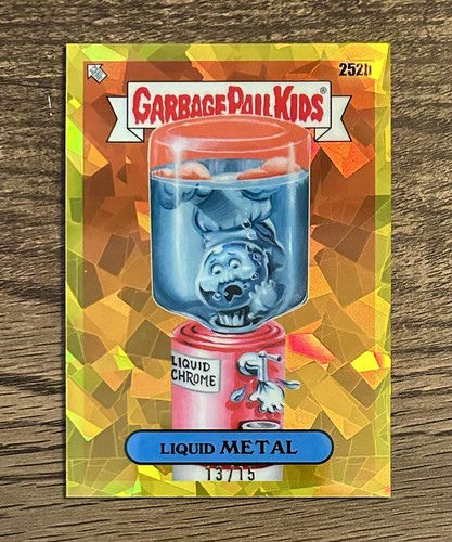 2023 Topps Garbage Pail Kids Sapphire Gold Refractor /15 Liquid Metal ...