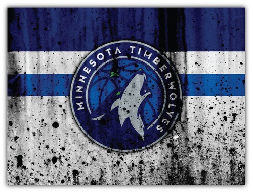 Minnesota Timberwolves NBA Basketball Sport Car Bumper Sticker Decal ...