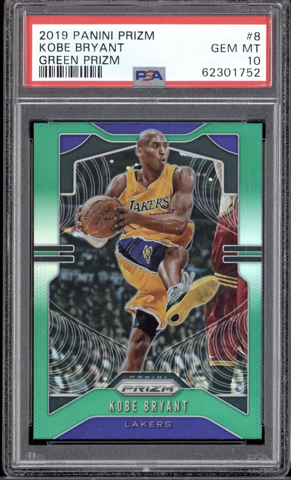 Kobe Bryant 2019 Prizm #8 Green Price Guide - Sports Card Investor