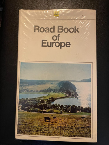 Road Book of Europe 1st Edition 1976 112 Pages Full Color Maps | eBay