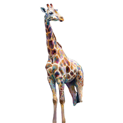 Celestial Giraffe Art Vinyl Car Decal Sticker – Waterproof & UV ...