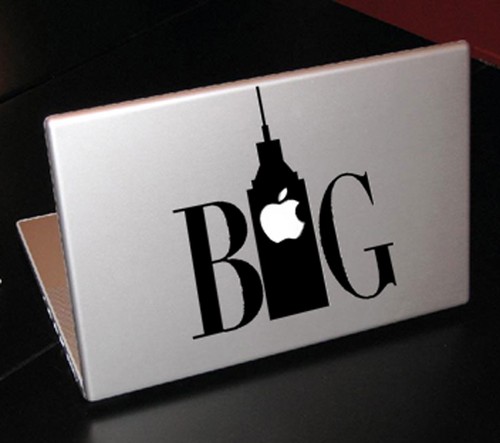 BIG APPLE NYC EMPIRE STATE BUILDING MACBOOK TABLET ART VINYL DECAL | eBay