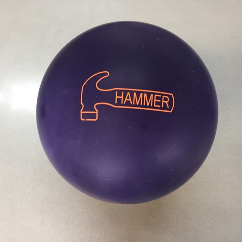 Hammer Purple Solid Reactive bowling ball 15 LB. new in box #101 | eBay