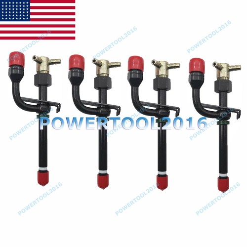 New 4 pcs 27836 Fuel Injector for Kubota Tractor L2850F L3450DT M4030DT ...
