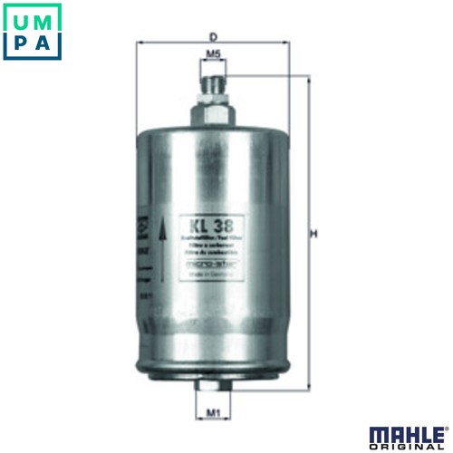 FUEL FILTER KL 38 FOR MERCEDES-BENZ CL-CLASS 124/Convertible/T-Model ...