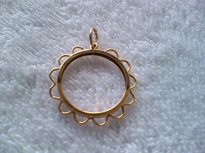 full gold sovereign mount products for sale | eBay