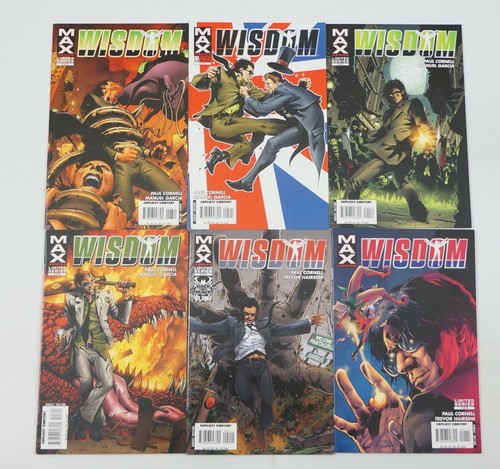 Wisdom #1-6 VF/NM complete series - Excalibur spinoff - Pete Wisdom ...